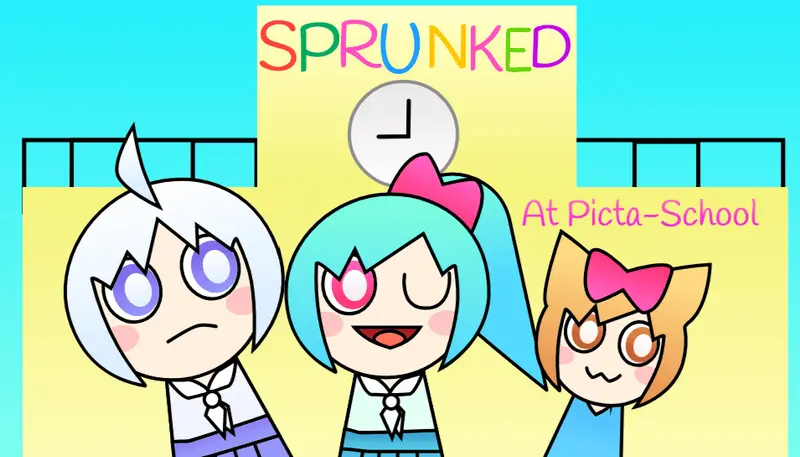 Sprunked At Picta School - Free to Play Sprunki Games on Sprunki Online ...